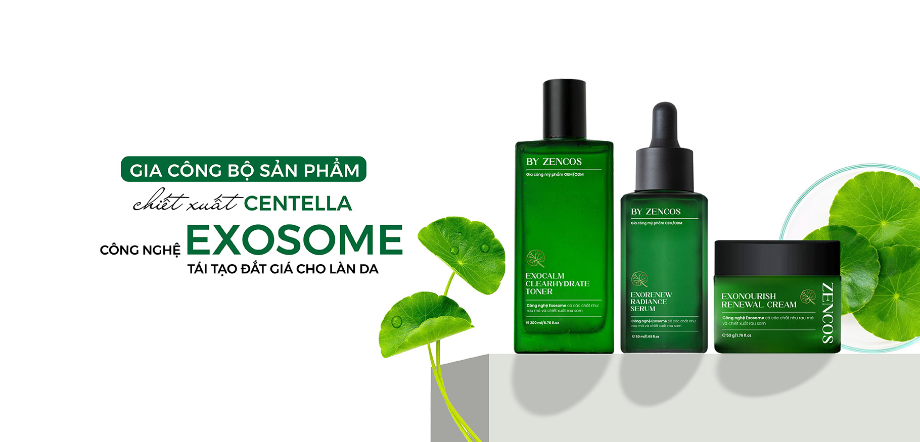 Gia Công Mỹ Phẩm Trọn Gói Zencos – Công Nghệ Gia Công Nhật Bản