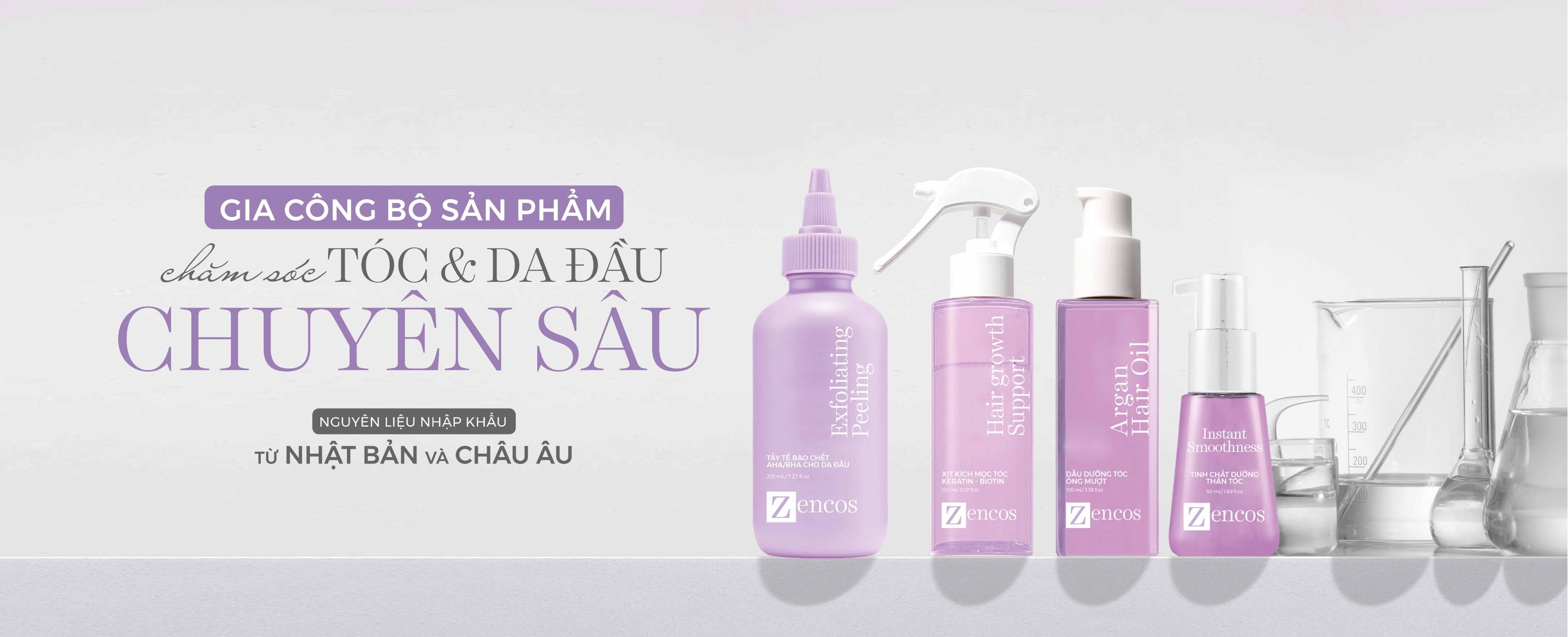 Gia Công Mỹ Phẩm Trọn Gói Zencos – Công Nghệ Gia Công Nhật Bản